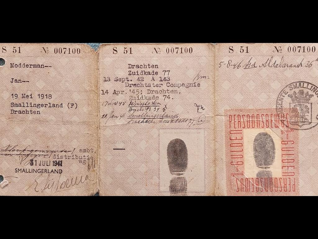 1941 Bezetting | Smelne's Erfskip